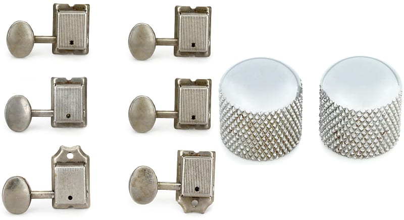 Fender Road Worn Guitar Tuning Machines Set - Road Worn | Reverb