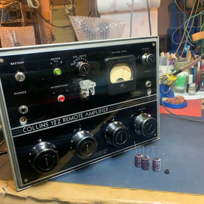 Fully hotrodded Collins 12Z microphone preamp - gutted and | Reverb