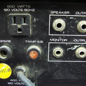 Vintage Acoustic 370 375-Watts Bass Amplifier Head | Reverb