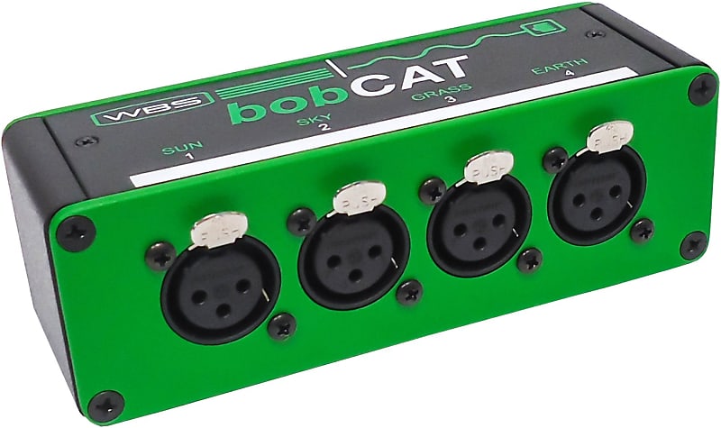 Ward-Beck Systems QTP-BOBCAT-F breakout box: Quad XLRF to | Reverb