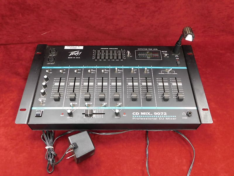 Peavey CD Mix 9072 Professional DJ Mixer! | Reverb