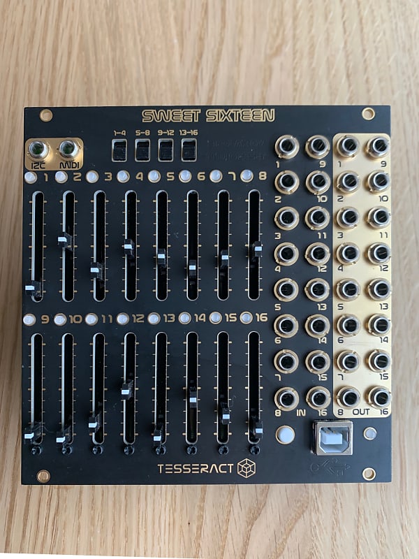 Tesseract Modular Sweet Sixteen *Swt16 16n *Midi Controller | Reverb