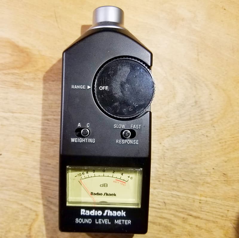Realistic Sound Level Meter Vintage Decibel | Reverb