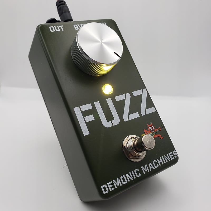 Demonic Machines 87 Fuzz 2022 olive green | Reverb