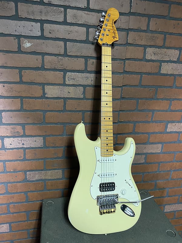 Roman Rist Custom strat Floyd Rose Flame maple neck | Reverb