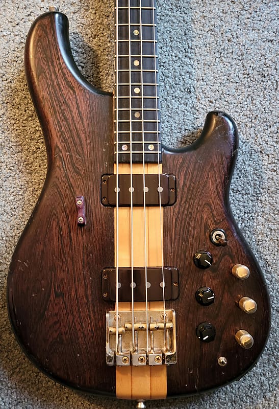 Vintage 1979 Ibanez Bass Guitar With Original Hardshell Case | Reverb