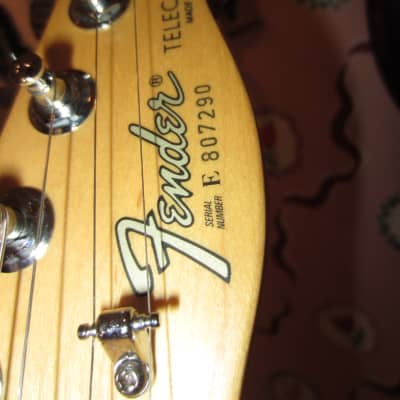 1988 Fender American Standard Telecaster - Candy Apple Red w/ | Reverb