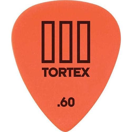 Dunlop Tortex T3 Sharp Tip Guitar Picks | 12-Pack | .60 mm | Reverb