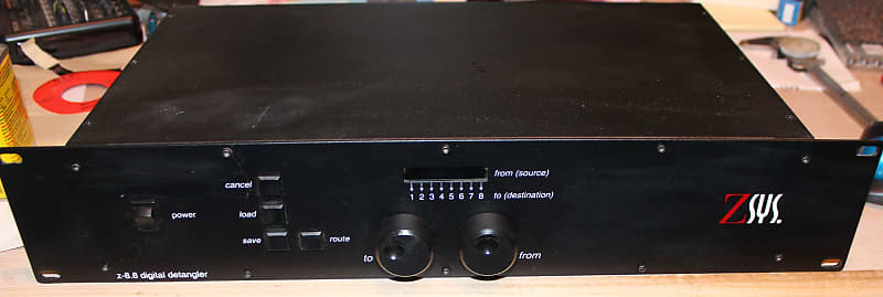 Z-Systems Digital Detangler 8.8 Black Rack Mount RCA/BNC! | Reverb