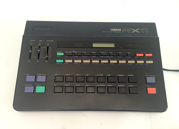 Yamaha RX11 80's midi drum machine - digital rhythm | Reverb