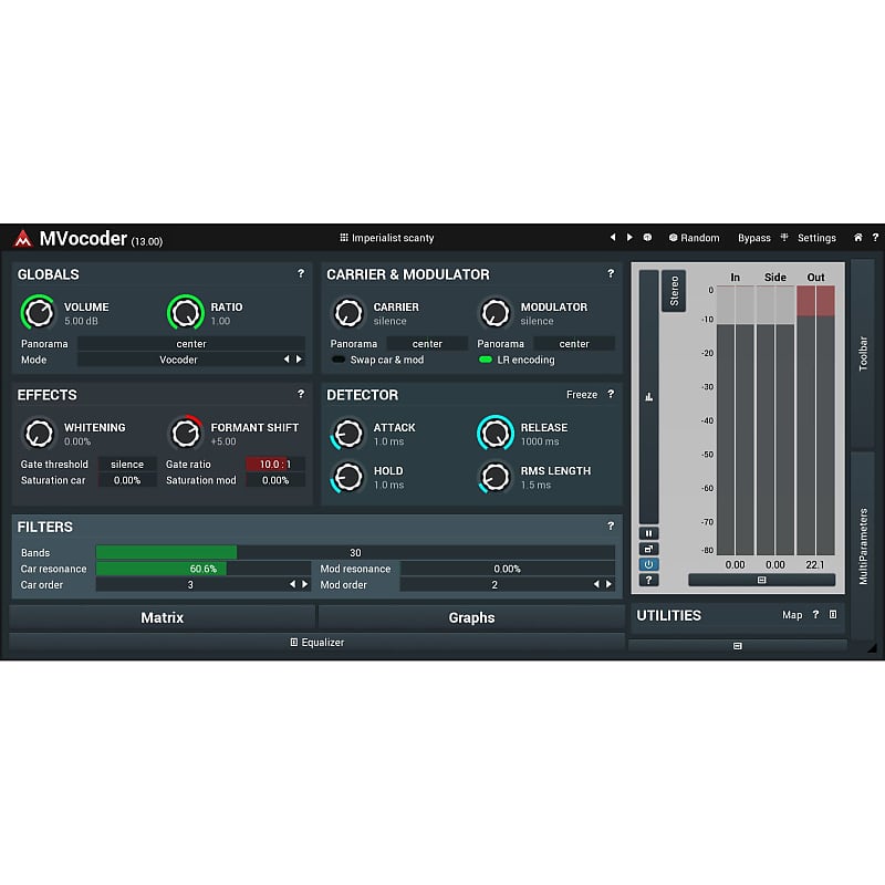 MeldaProduction MVocoder | Reverb
