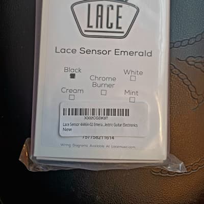 Lace Sensor Emerald Brand New - Black | Reverb