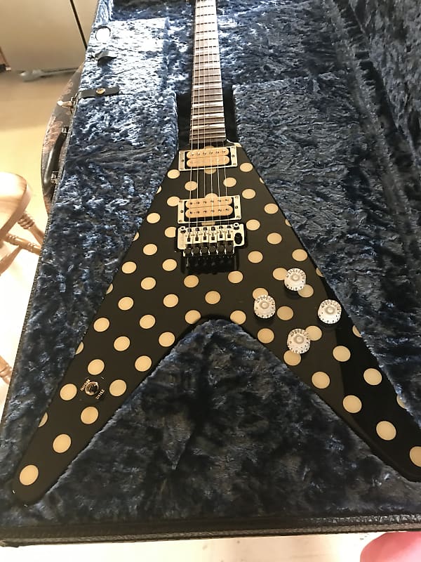 GMW Guitar Works Randy Rhoads Polka Dot V Zakk Wylde! | Reverb