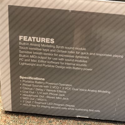 Akai EWI4000s Professional Electric Woodwind Instrument | Reverb