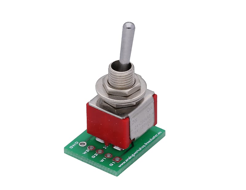 AnalogWorkshop Coil Splitting - Passive Prewired Switch - | Reverb