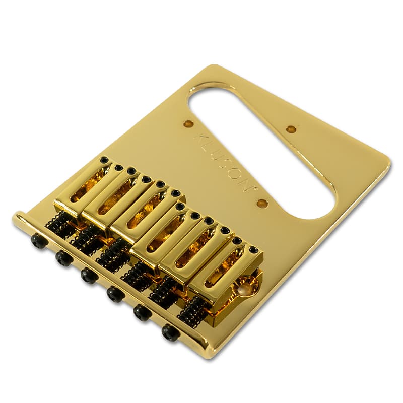 Kluson KCTB-G Contemporary Replacement Bridge For Fender | Reverb