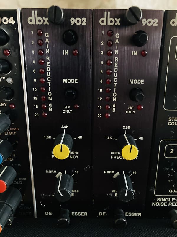 Pair - dbx 902 De-Esser Cards / Modules for 900 Series Rack | Reverb