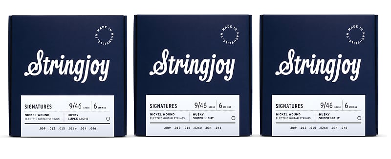 Stringjoy HSK9 Signatures Husky Super Light Electric Guitar | Reverb