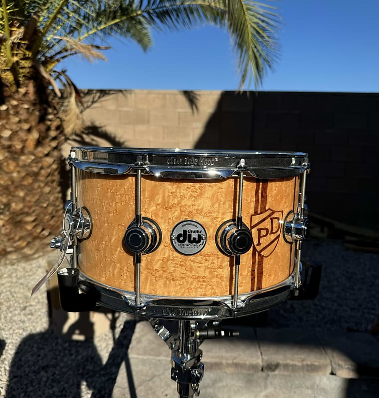 DW Exotic Monogram Snare: Professional Drum Shop | Reverb