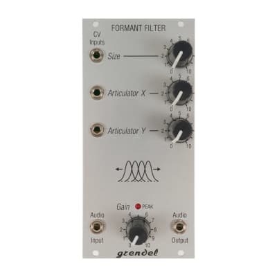 Grendel Formant Filter V2.2 2022 Silver | Reverb