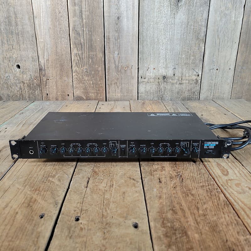 Boss GL-100 Guitar Driver Rack Unit | Reverb