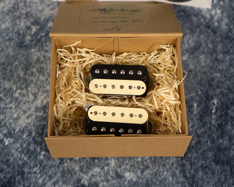 Monty's PAF Humbucker Open Zebra (Cream Slug) Zebra | Reverb