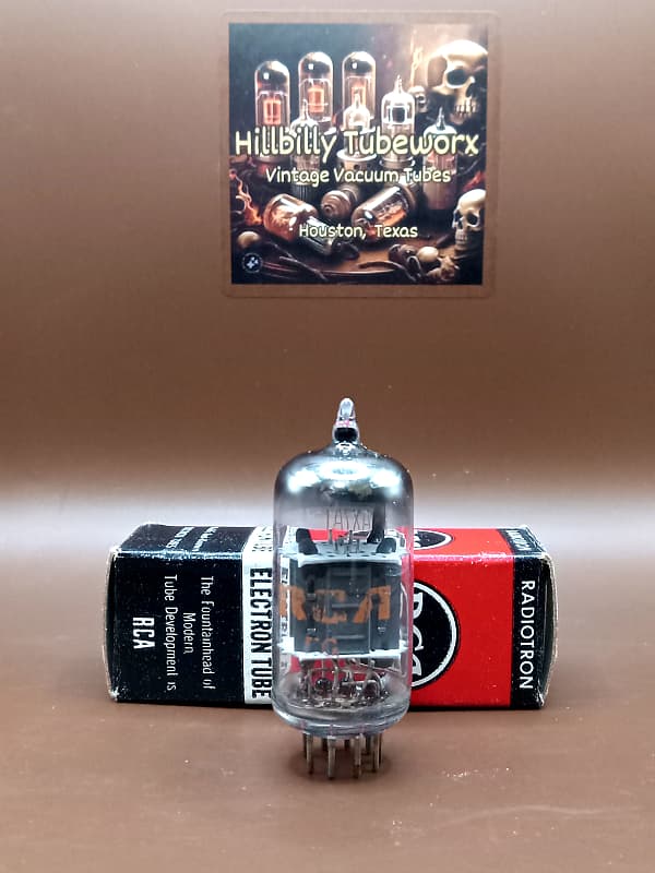 RCA 12AX7A GRAY PLATES MATCHED TRIODES MAXI PREAMP TESTED | Reverb