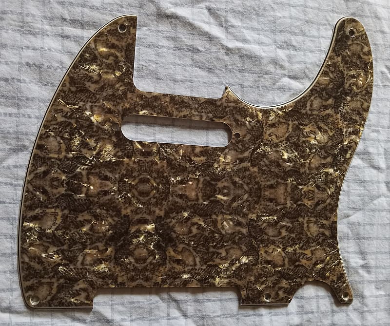 Warmoth Telecaster pickguard 2015 - Anaconda | Reverb