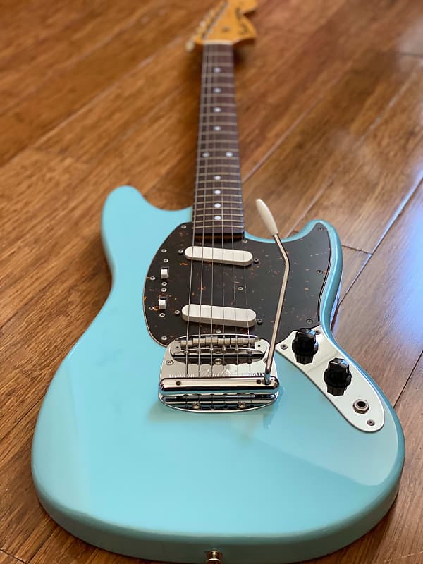 Fender Japan Mustang 1969 Reissue MIJ JD-Serial 2012 Sonic | Reverb UK