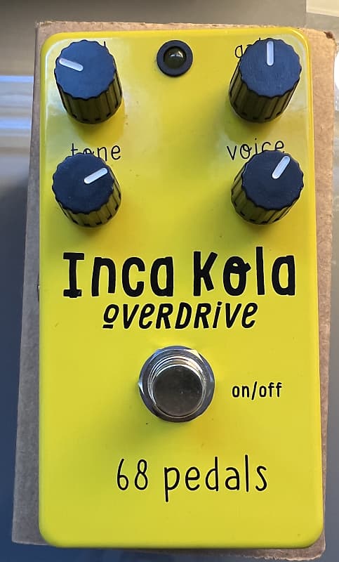 68 Pedals Inca Kola Overdrive Zendrive Clone | Reverb