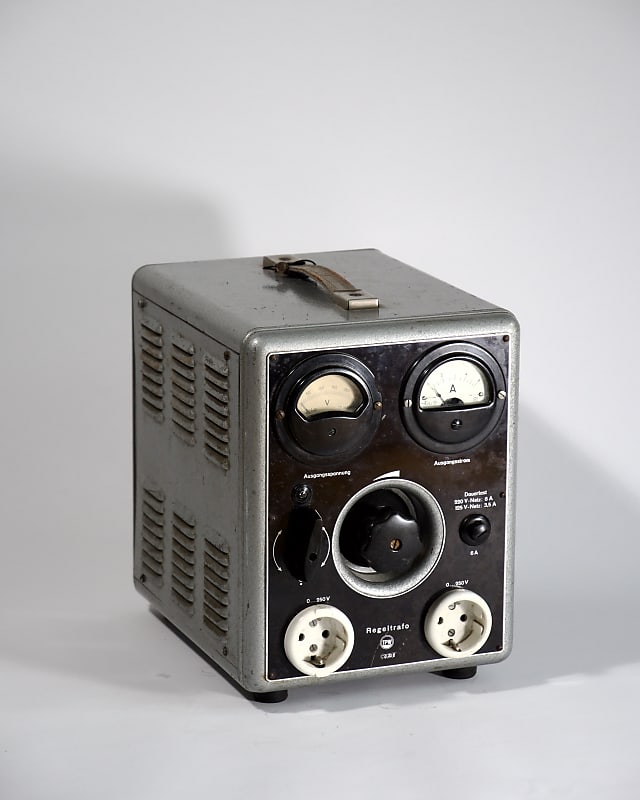 1950's Metered Variac RFT / VEB 250-6n Autotransformer | Reverb