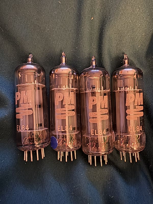 PM Tubes EL84 matched quad | Reverb