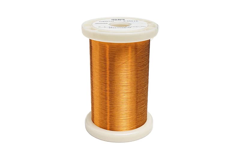 Solo 43 AWG Heavy Formvar Copper Magnet Wire - 1/2 lbs | Reverb UK