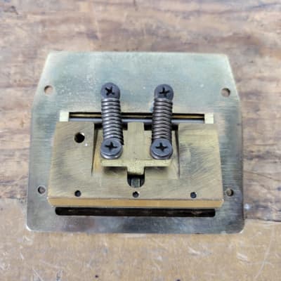 1980's Kahler 2330-BR Flyer Tremolo Narrow - Brass New Old | Reverb