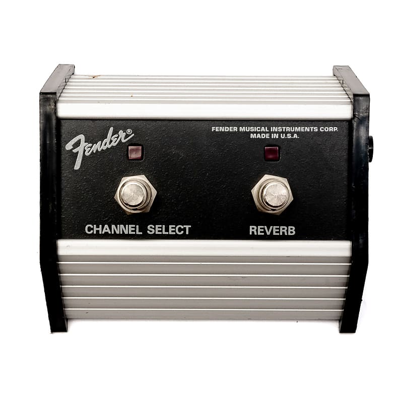 Fender - Blues Dlx/DeVille Footswitch - Ch. Select/Reverb | Reverb