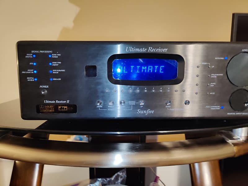 Carver Sunfire Ultimate 2 Receiver 2003 Brushed Aluminum | Reverb