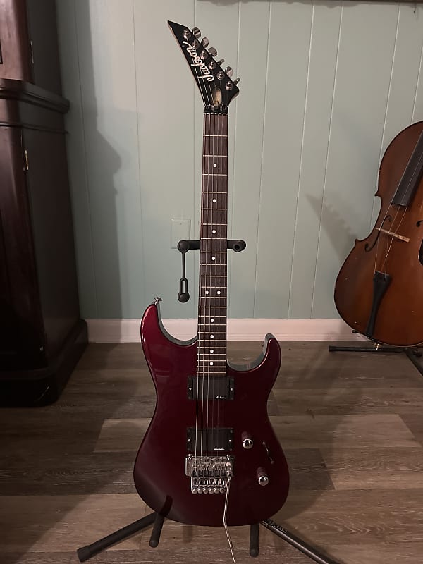 Jackson Dinky 1997 Candy Apple Red | Reverb