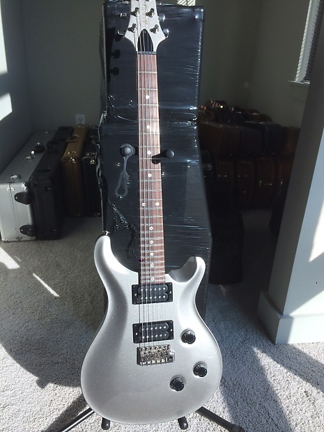 PRS Custom 24 2007 Silver Metallic | Reverb