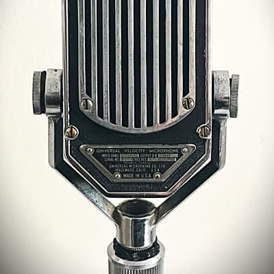 Vintage 1930's Universal Velocity Ribbon Microphone - Working | Reverb