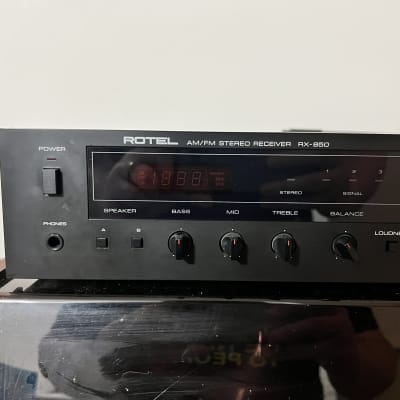 Rotel RX-850 Late-80s Vintage Stereo Receiver | Reverb