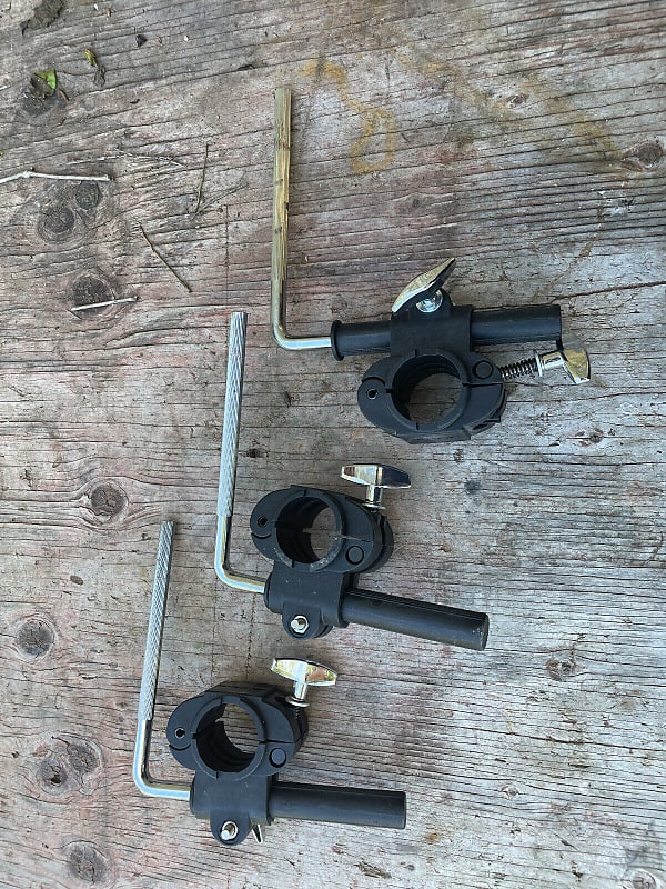 THREE PACK Alesis Strike Arm Holder Rack Clamp for Standard | Reverb