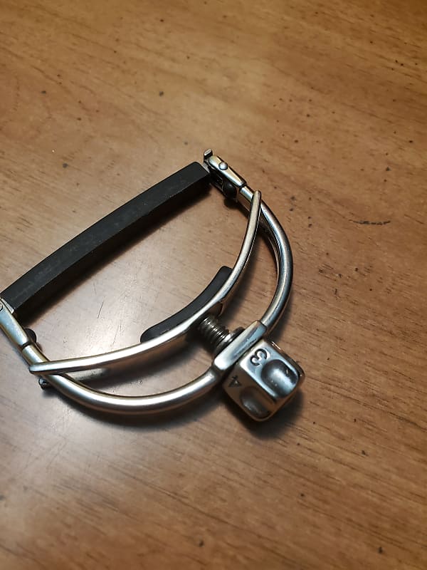 Shubb Fine Tune Capo F 3 wide 2020 - Chrome | Reverb