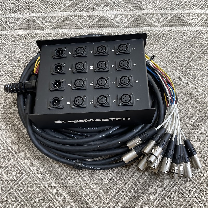 ProCo Stagemaster 12x4 channel 50’ snake | Reverb