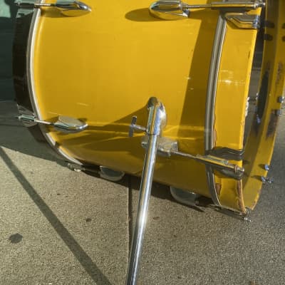 RARE! Gretsch Tony Williams Lifetime Yellow Drum Set in TWYL | Reverb