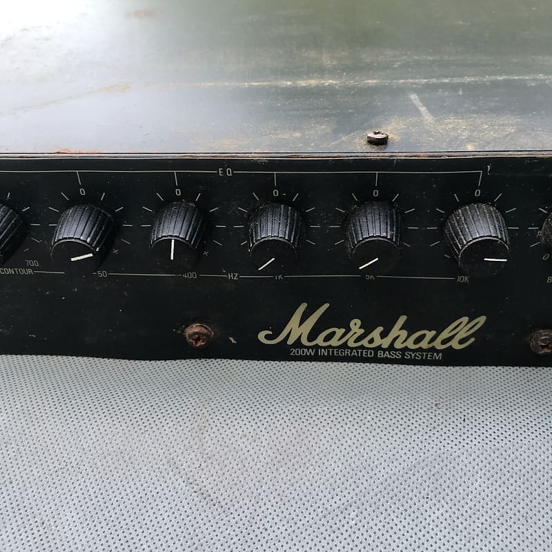 Marshall 3520 200W Integrated Bass System Rack Mount Amp head | Reverb