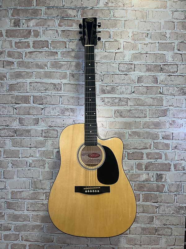 Stagg Cutaway Acoustic Electric Guitar (Buffalo Grove, IL) | Reverb