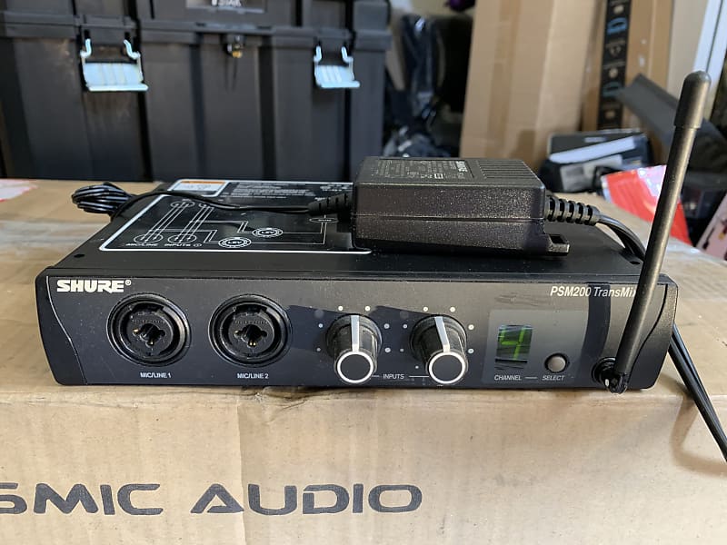 Shure PSM200 P2T Transmixer IEM transmitter H2 518-554 Mhz | Reverb