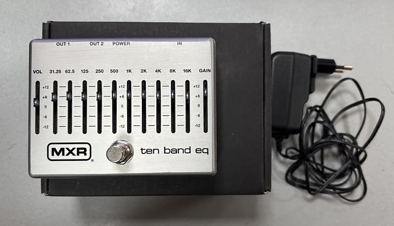 Mxr Ten Band Eq - M108S 10-band graphic equalizer pedal | Reverb