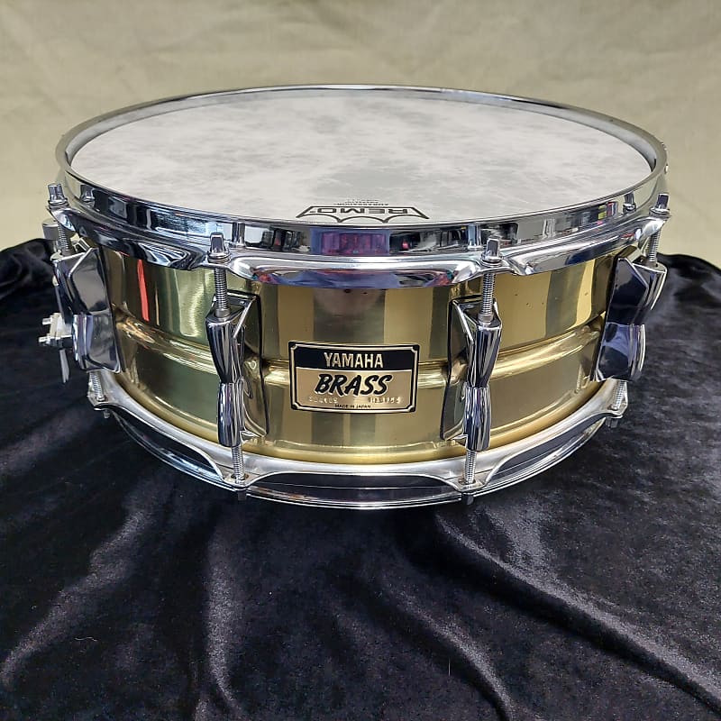 Yamaha SD4105 Brass Snare 5.5x14 | Reverb