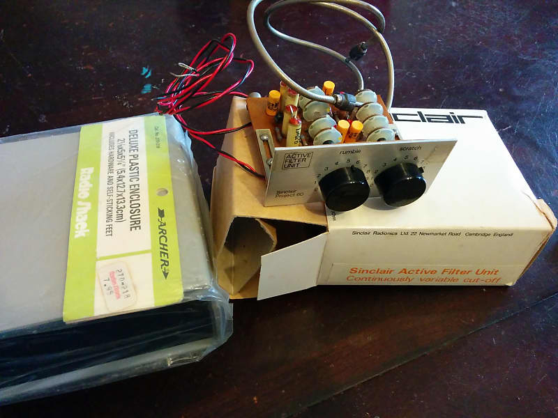 Sinclair Phono Project 60 Record Active Filter Unit | Reverb